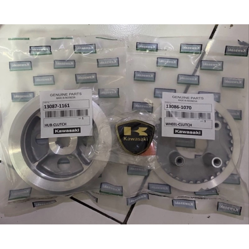 Jual Kaki 4 Plus Lawan Kaki 4 Tutup Rumah Kampas Kopling Set Kawasaki KLX150 KLX Dtracker 150 ...