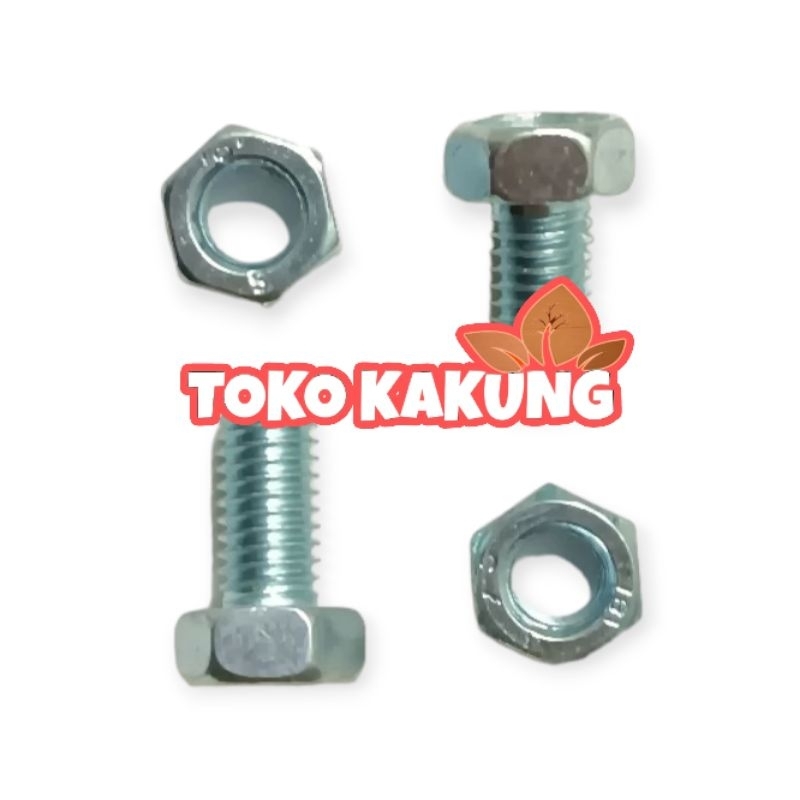 Jual BAUT AKI KOTAK MUR ASSY baud accu acu basah m5x10 m 5 x 10 5x10 ...