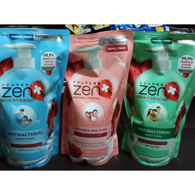 Jual Zen Body Wash /Sabun Mandi Cair 800ml | Shopee Indonesia