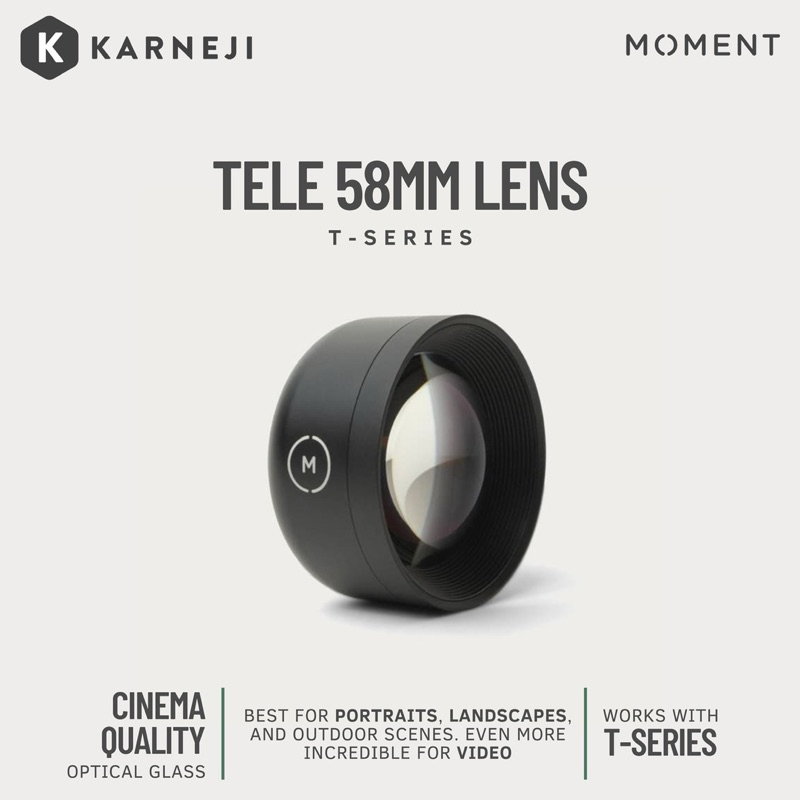 Jual Moment T-Series - Tele 58mm Lens // for iPhone Pixel and Galaxy ...