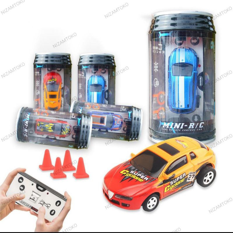 Jual Mobil Remote Control Mini RC Car 2.4 GHz Dalam Kemasan Kaleng ...