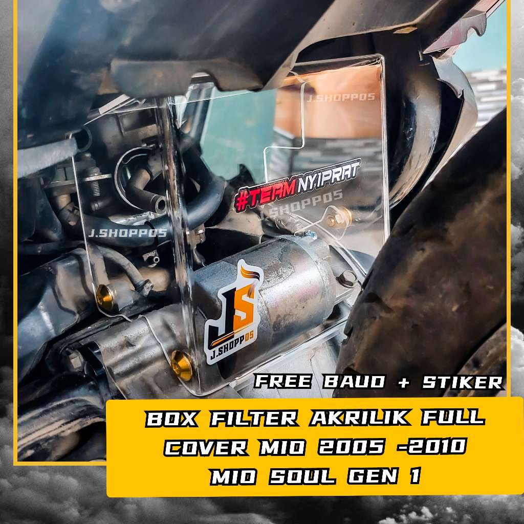 Jual BOX FILTER AKRILIK MIO 2005-2010 / MIO SOUL MODEL FULL KE COVER ...