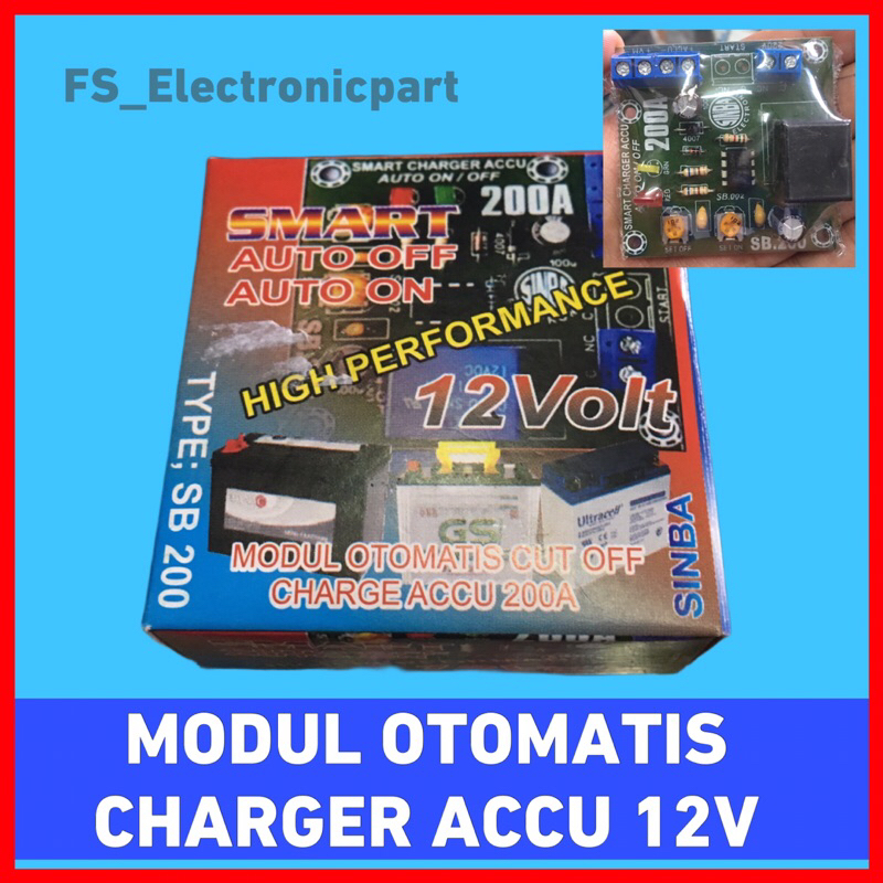 Jual Modul otomatis charge cut off ACCU 12V | Shopee Indonesia