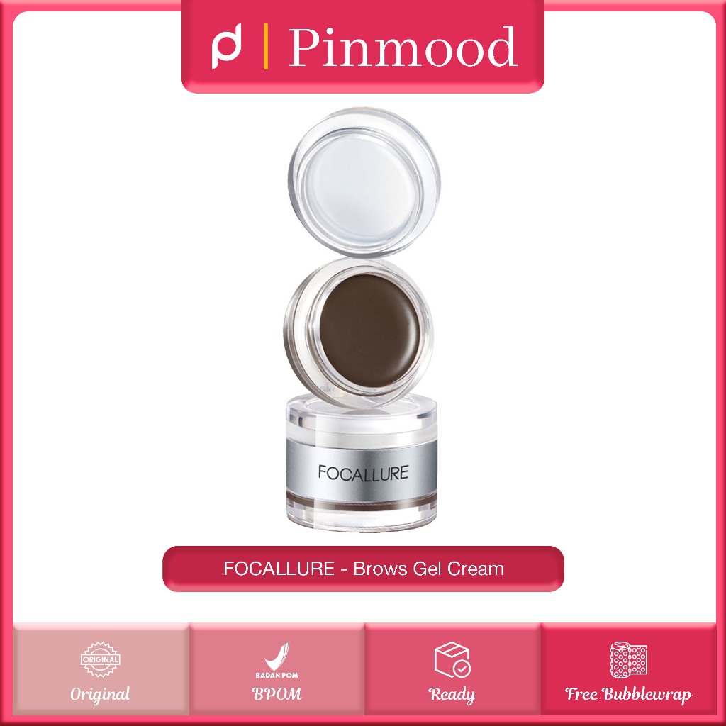 Jual FOCALLURE - BROWS GEL CREAM ( FA-23 ) - 2-in-1 Eyebrow Cream ...