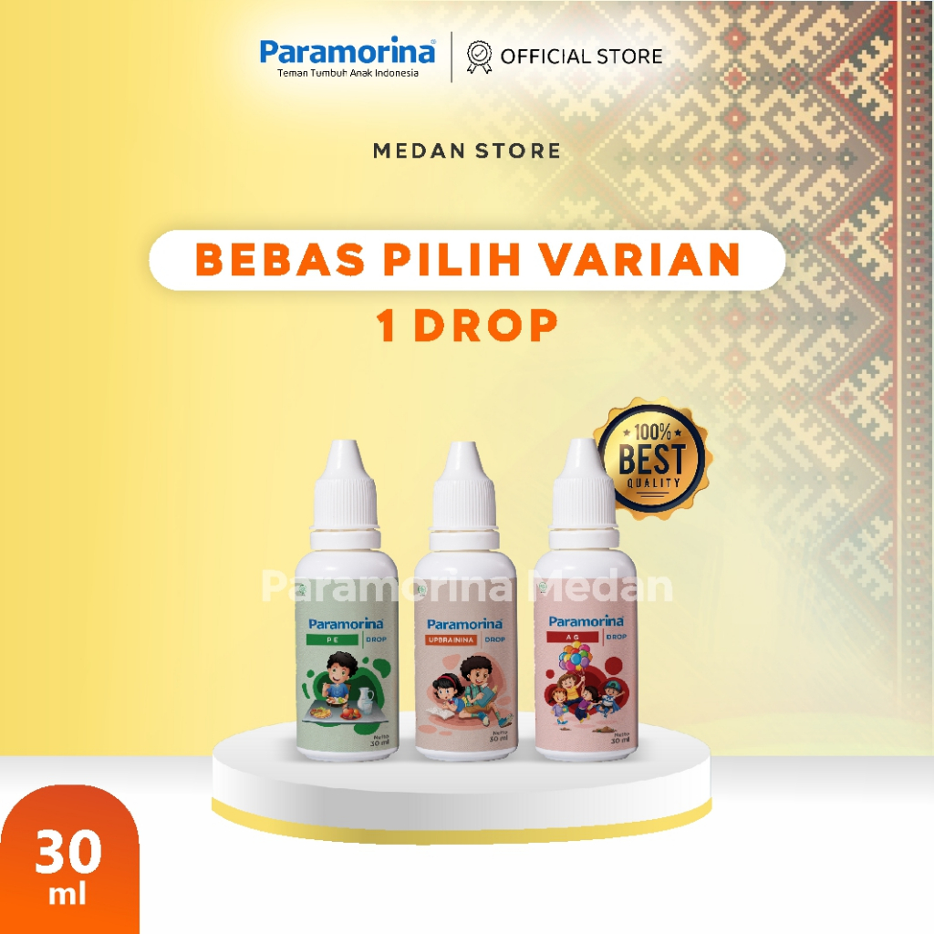 Jual PARAMORINA DROP - Madu Kesehatan Anak Usia 6 Bulan sampai 12 Tahun ...