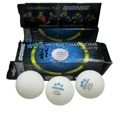 Jual Bola Pingpong Donic - Bola tenis meja DONIC P40+ WHITE ISI 3 ORIGINAL | Shopee Indonesia