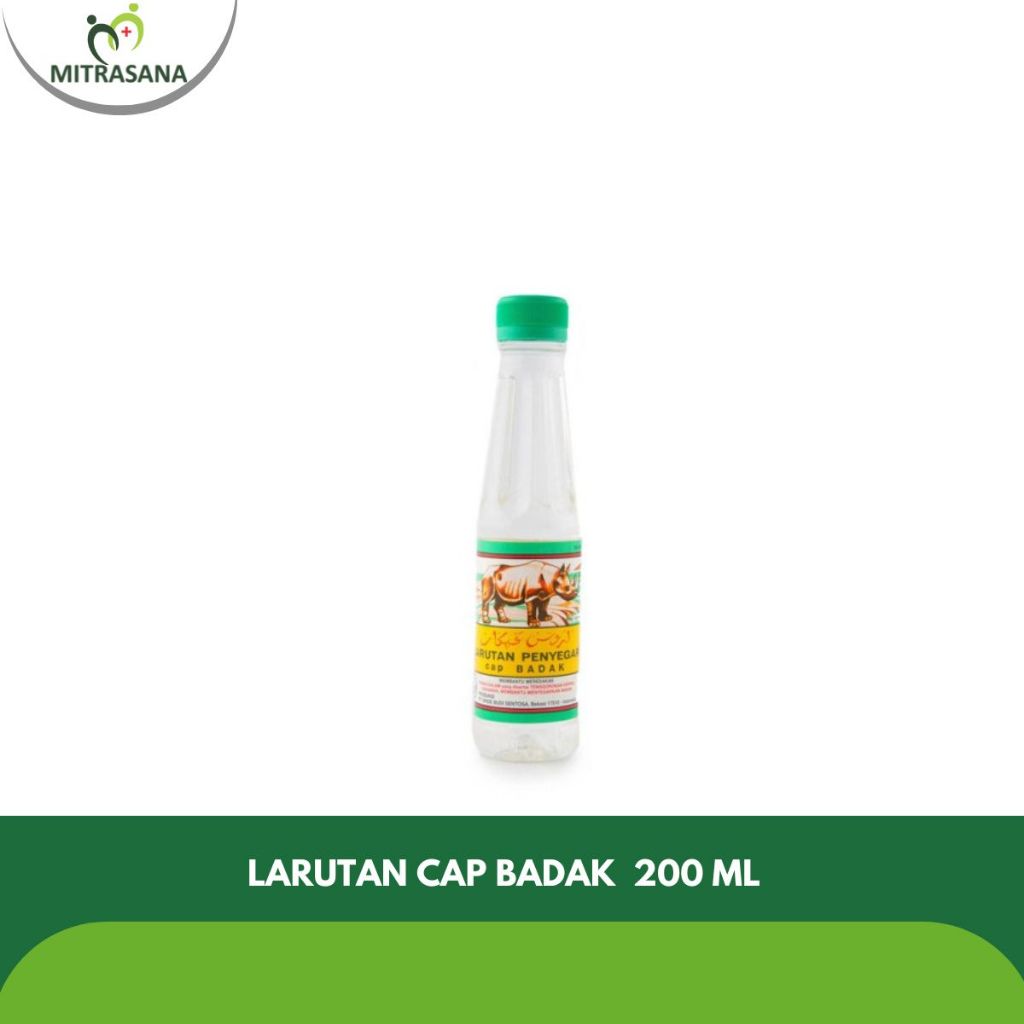 Jual Larutan Penyegar Cap Badak 200ml | Shopee Indonesia