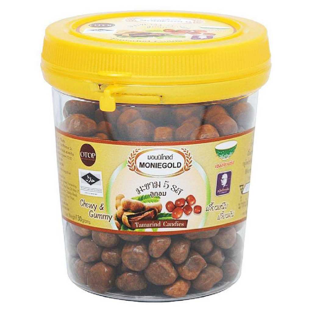 Jual ⭐ PERMEN THAILAND ⭐ Moniegold Tamarind Chewy & Gummy Candies HALAL ...