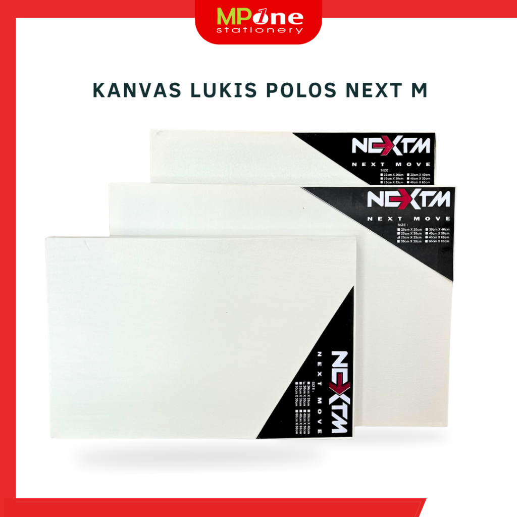 Jual Kanvas Lukis Polos Next M / Ukuran 30x30, 30x20, 25x35cm / Next M ...