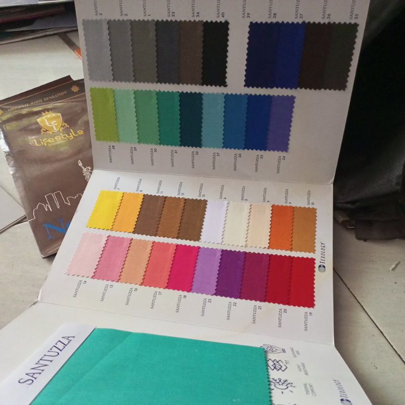 Jual katalog contoh kain santuzza | Shopee Indonesia