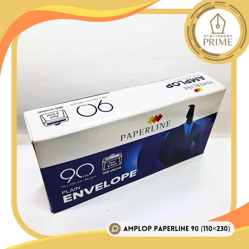 Jual Amplop Paperline 90 PPS Putih Polos (1 Pack isi 100 pcs) | Shopee Indonesia