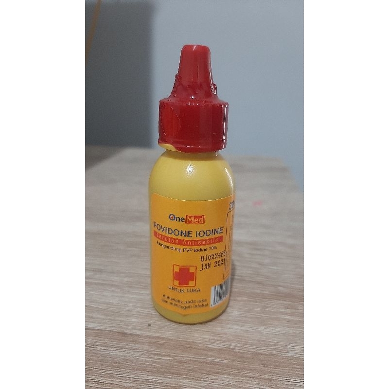 Jual one med povidone iodine 30ml botol | Shopee Indonesia