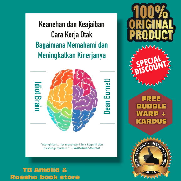 Jual Buku Idiot Brain - Dean Burnett | Shopee Indonesia