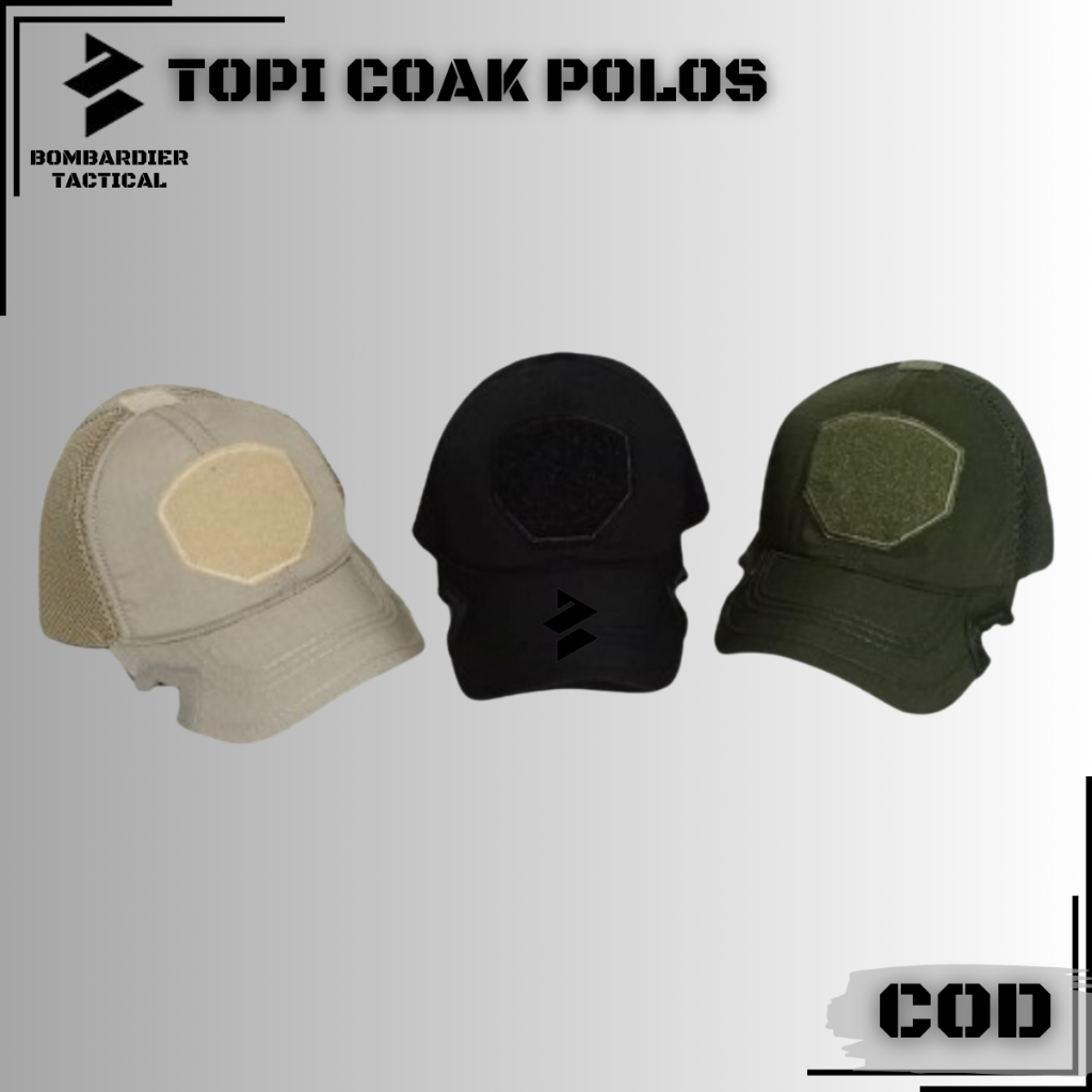 Jual PROMO TOPI TACTICAL COAK POLOS / TOPI TACTICAL POLOS COAK TERLARIS ...