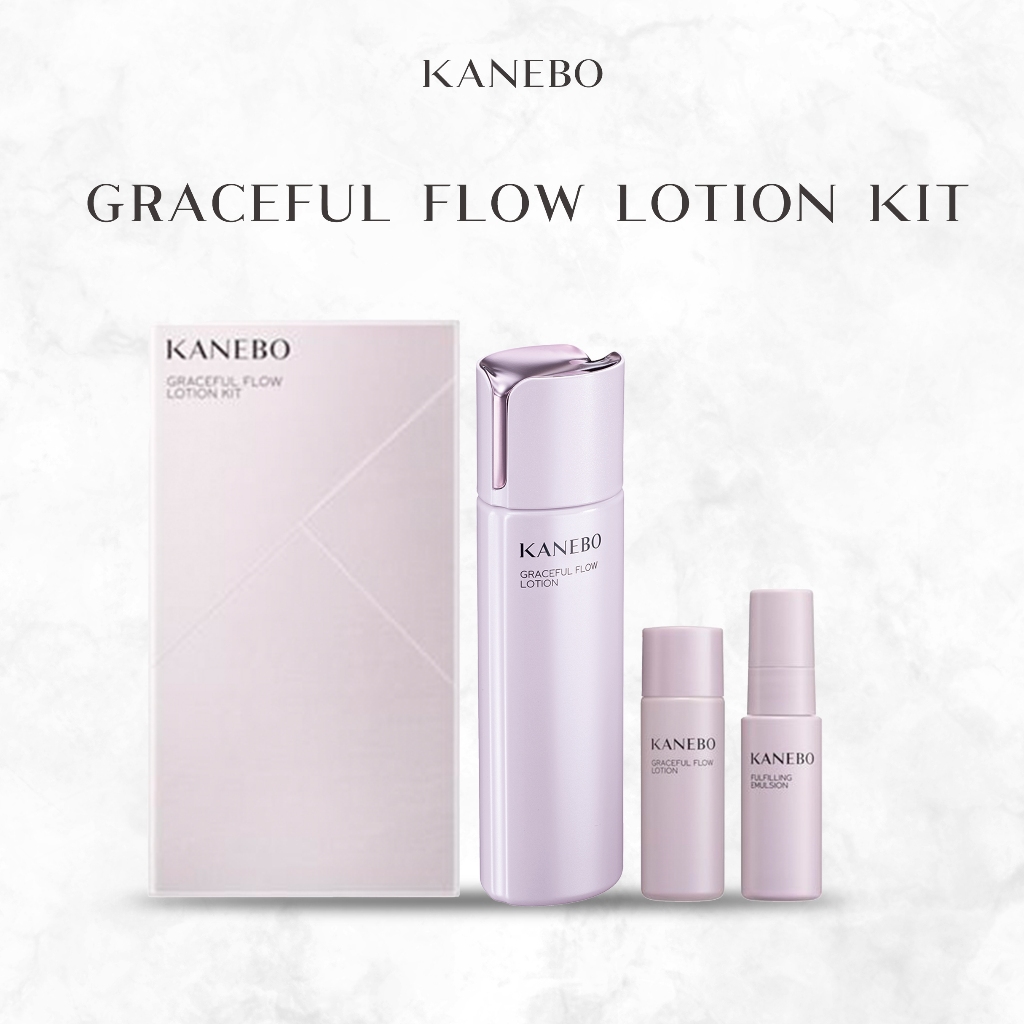 Jual KANEBO Graceful Flow Lotion Kit-T | Shopee Indonesia