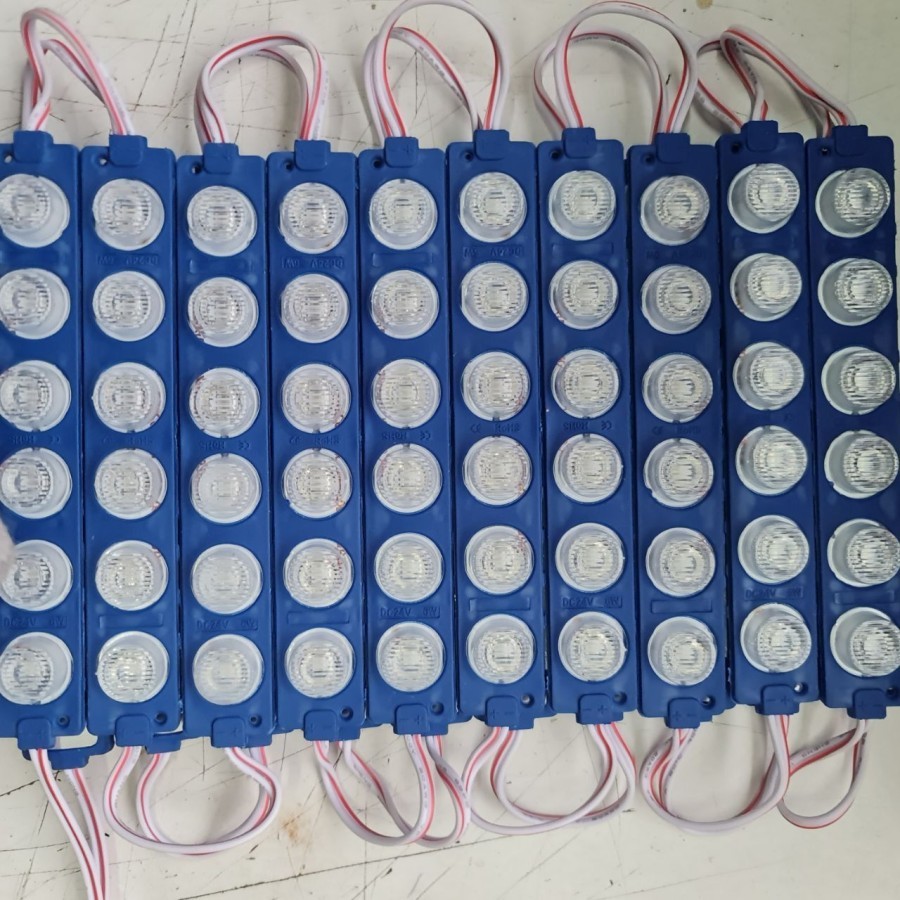 Jual Lampu LED cob warna 13620-2835-24V 6 mata jumbo | Shopee Indonesia