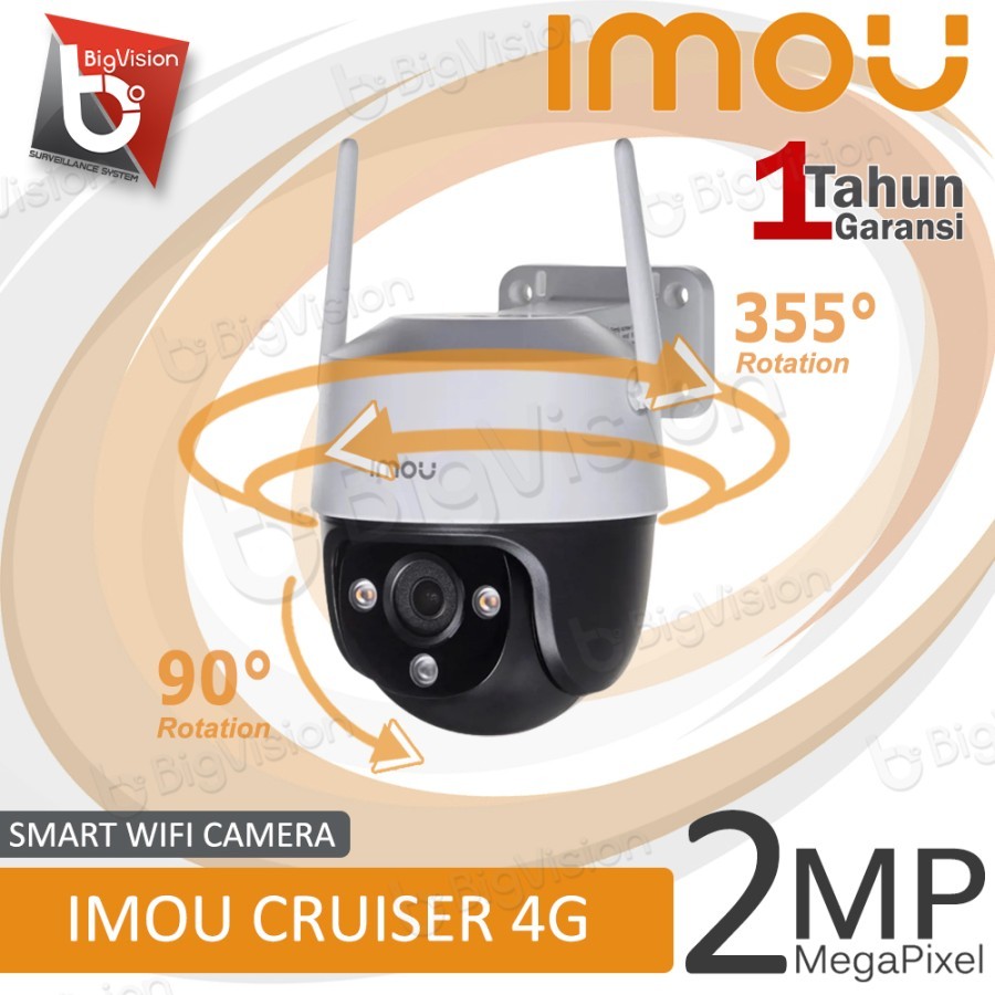 Jual CAMERA CCTV WIFI IMOU 2MP IP KAMERA 4G SIM CARD BERWARNA PTZ AUDIO ...