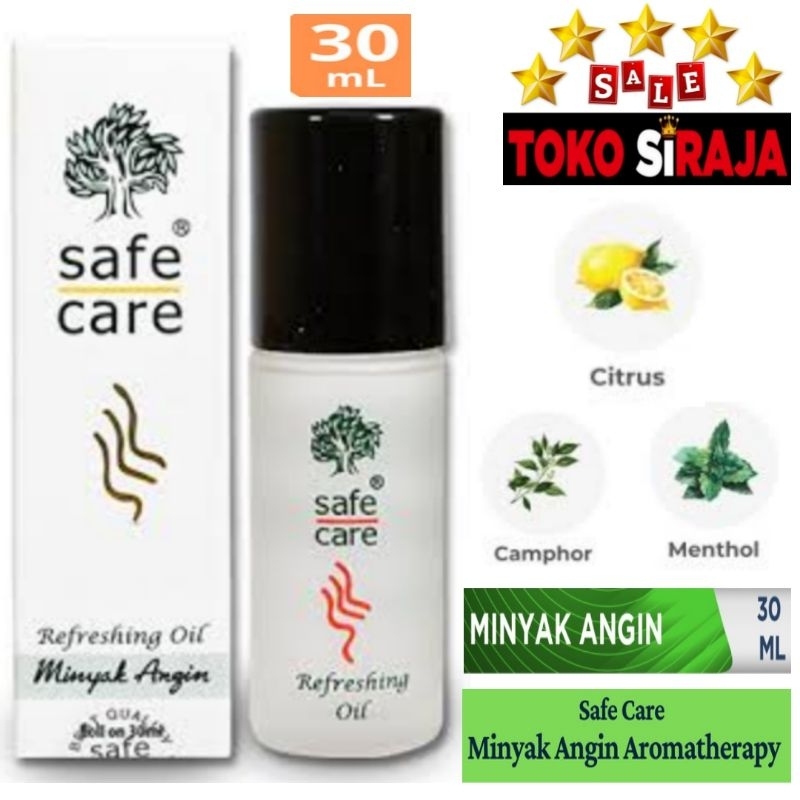 Jual SAFE CARE MINYAK ANGIN 30 ML / AROMATHERAPY OIL 30ML / REFRESHING OIL SAFECARE 30 ML ...