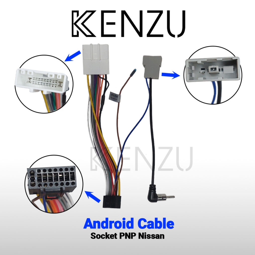 Jual Soket / Kabel Plug n Play Kenzu Head Unit Android Ke Mobil ...
