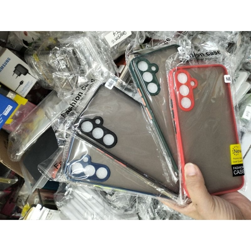 Jual SAMSUNG A05 A05S A54 A34 A14 A24 A15 New Silikon Hybrid Shockproof Bumper Case Transparant ...