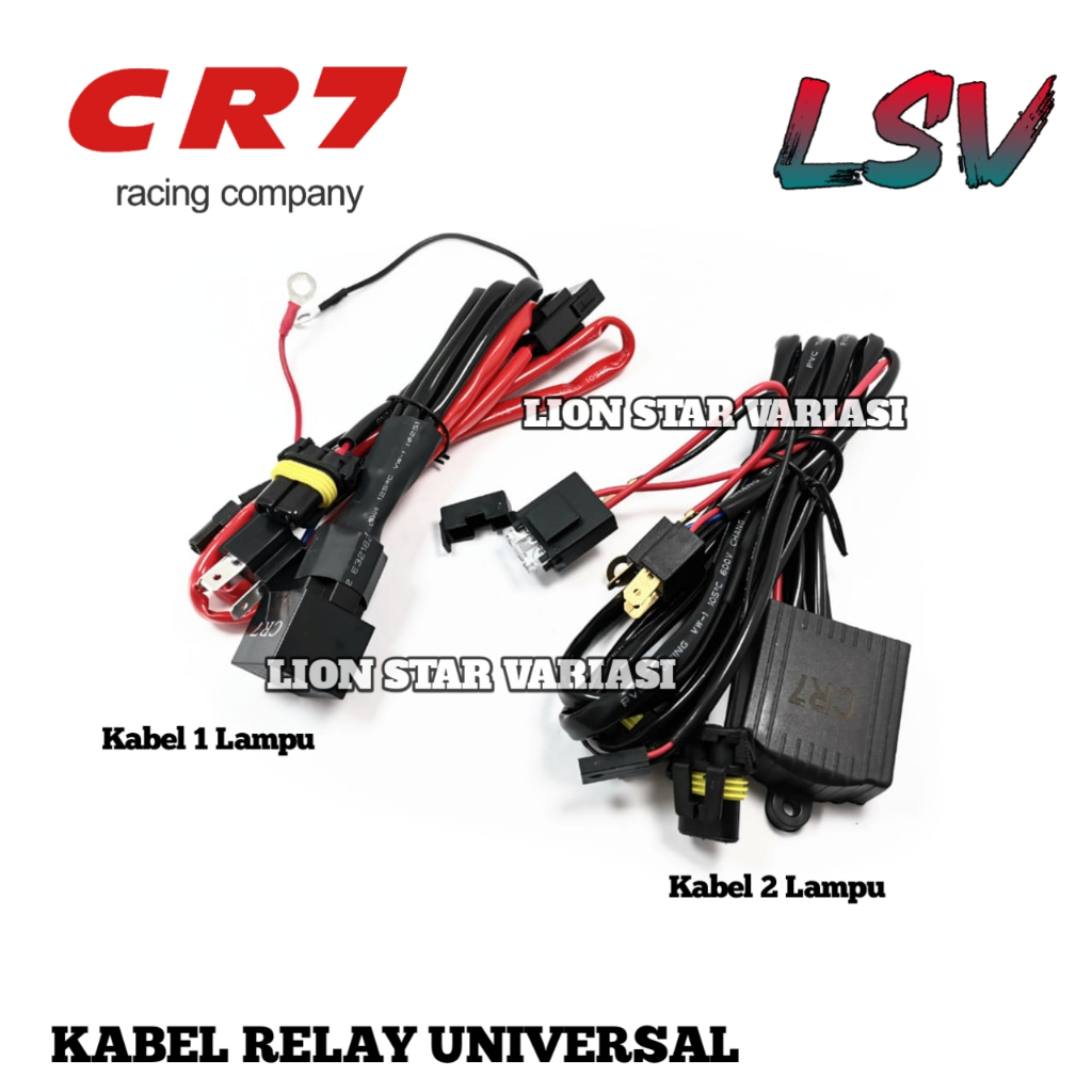 Jual KABEL RELAY BILED HID PREMIUM TIPE SOCKET H4 BISA MOBIL MOTOR ...