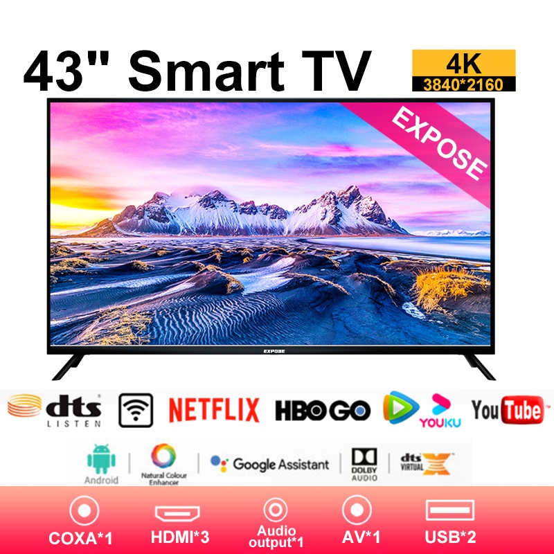 Jual Smart TV 32 inch Digital TV Android 43 inch LED TV 4K UHD Android TV 32/43 WIFI Televisi ...