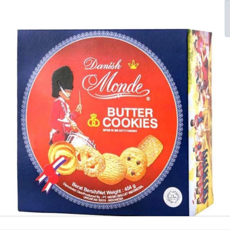 Jual Monde Butter cookies Kukis mentega 454g | Shopee Indonesia
