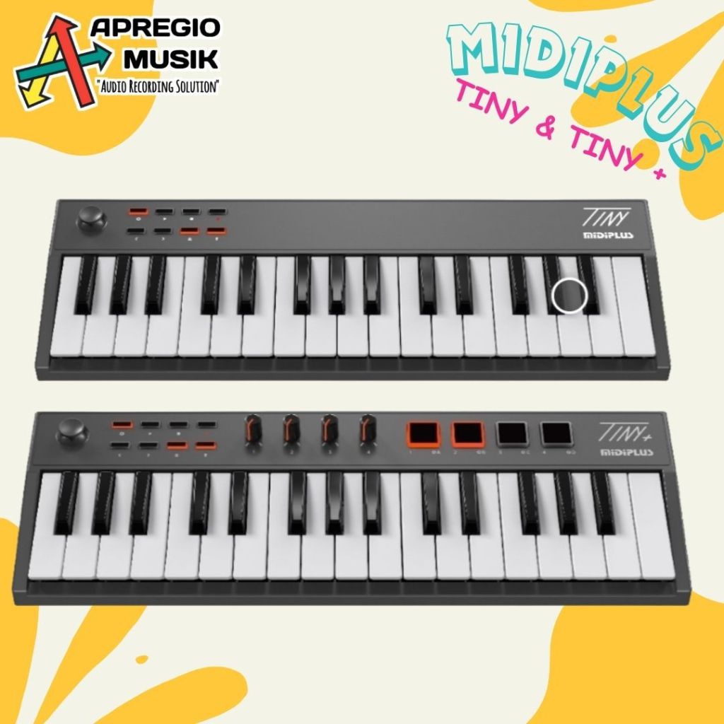 Jual MIDIPLUS TINY TINY+ 32 Mini Keys Keyboard Midi Controller | Shopee Indonesia