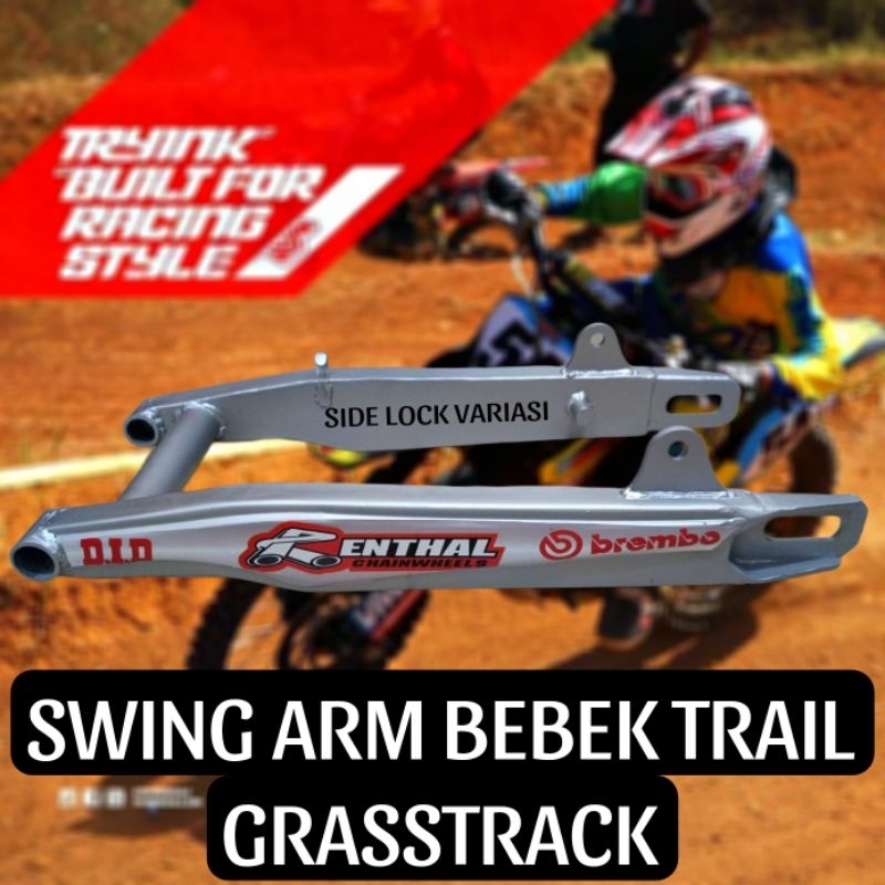Jual PAKET LENGKAP TERMURAH SWING ARM TRAIL BEBEK MODIF MODEL KTM 55cm ...
