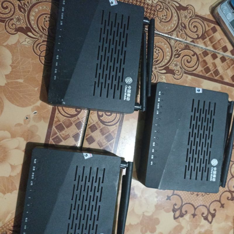 Jual Modem / Router ONT China MOBILE X PON HGU | Shopee Indonesia