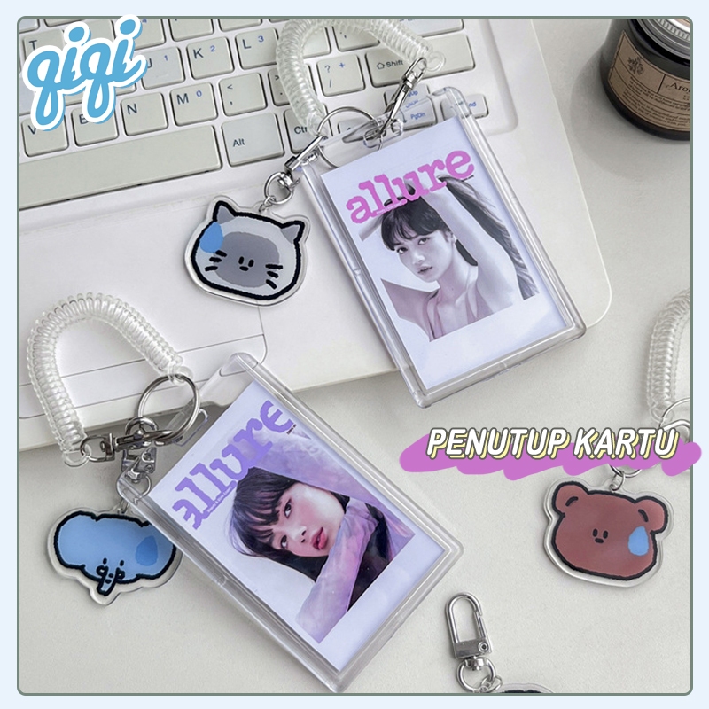 Jual Tempat kartu ID card Holder photocard holder aesthetic akrilik ...