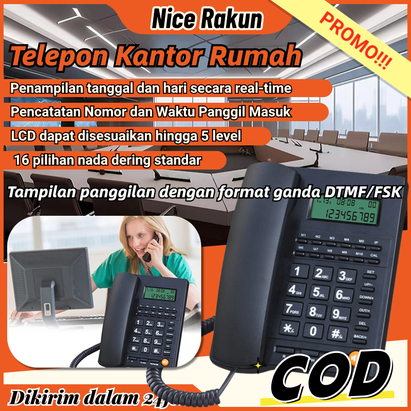 Jual Display Panggilan Masuk LCD, Garis Telepon Tanah, Ponsel Tanah ...