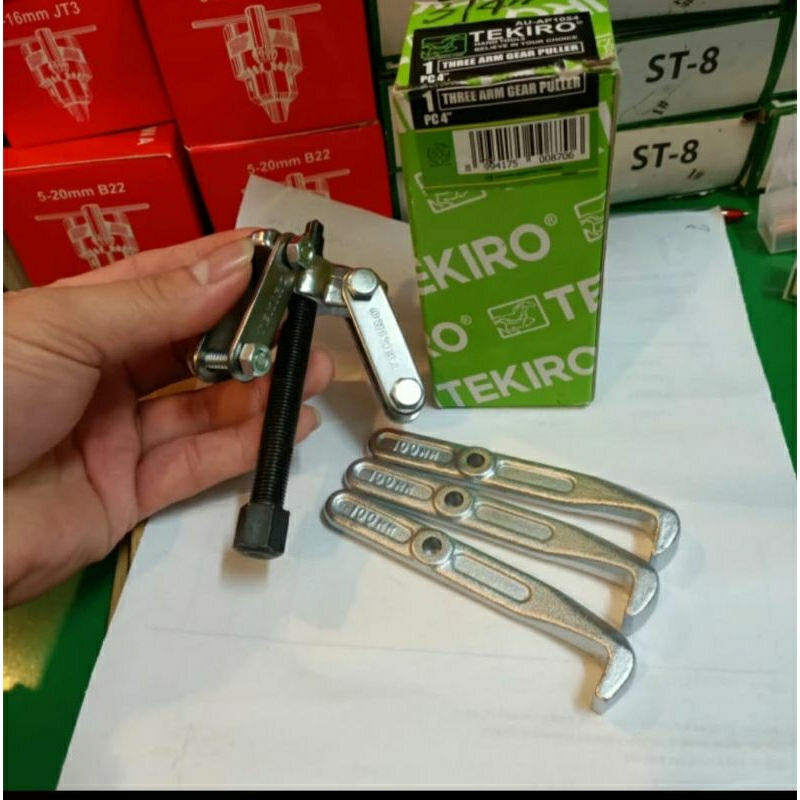 Jual Treker tekiro 4" kaki 3 -arm gear puller 4" tekiro | Shopee Indonesia