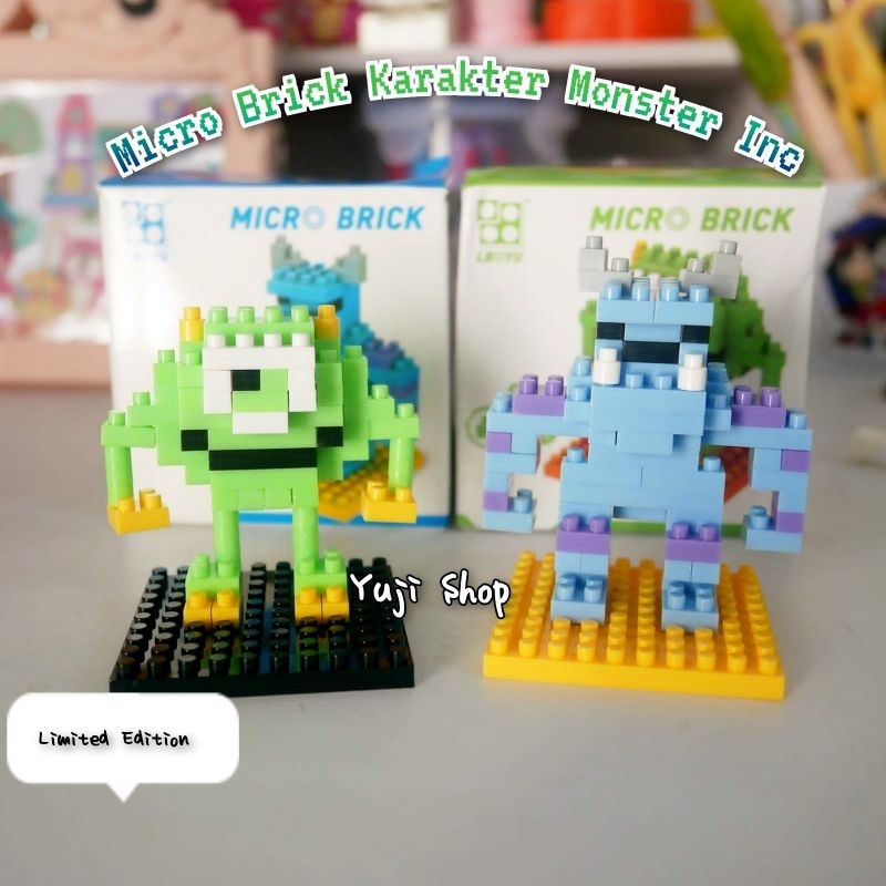 Jual (Yuji Shop) Micro Brick Limited Edition Karakter Monster Inc/Kado ...