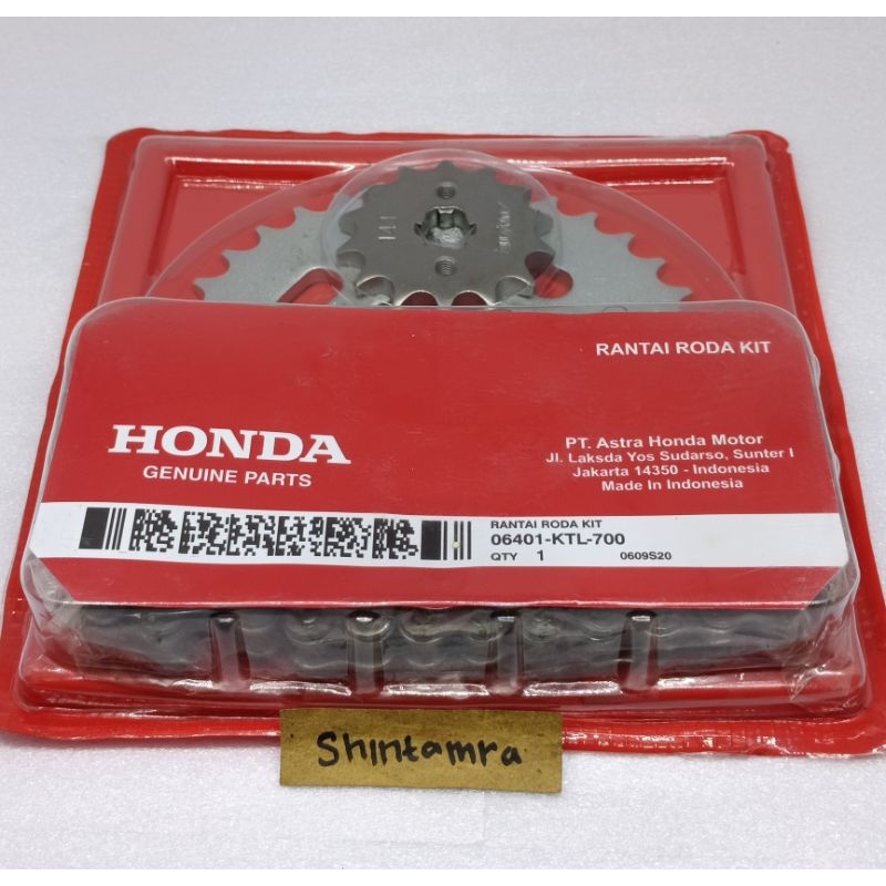 Jual Gear set KTL Gear plus Rantai Supra fit New Supra Fit s Supra tit x. Supra x125 Karbu Revo ...