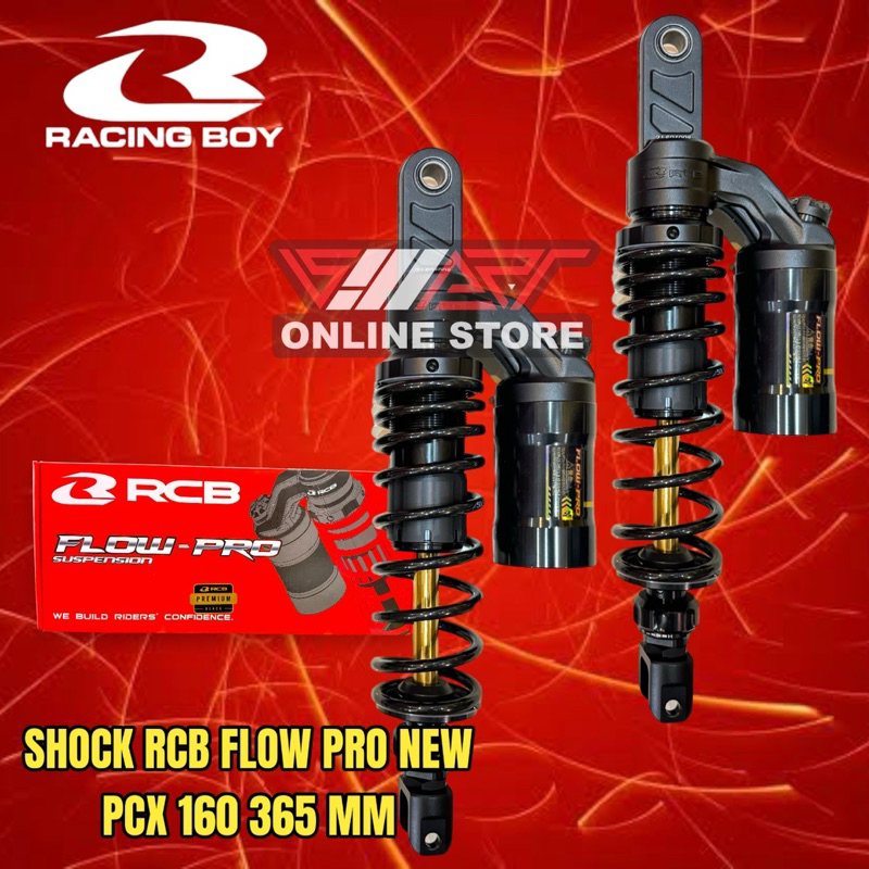 Jual SHOCK RCB FLOW PRO NEW PCX 160 365 MM ORIGINAL | Shopee Indonesia