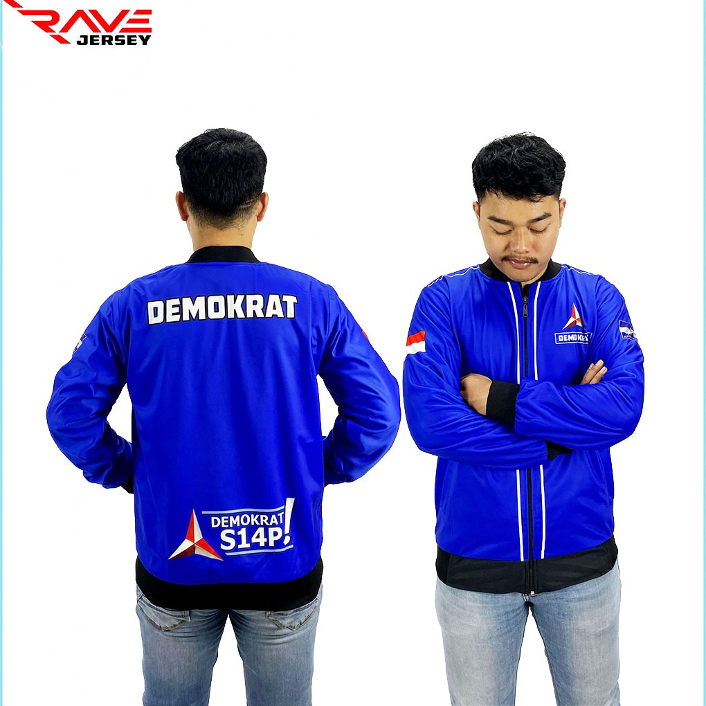 Jual JAKET PARTAI DEMOKRAT SESI 2 FULL PRINTING SUBLIM CUSTOM (DESAIN ...