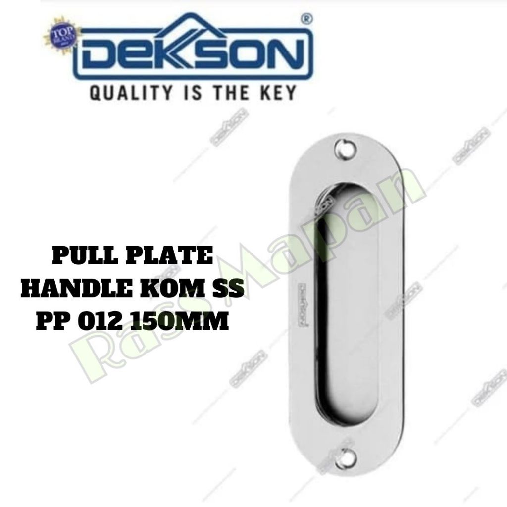 Jual 1PCS Pull Plate Handle KOM Tanam DEKKSON PP 012 150mm SSS | Shopee ...