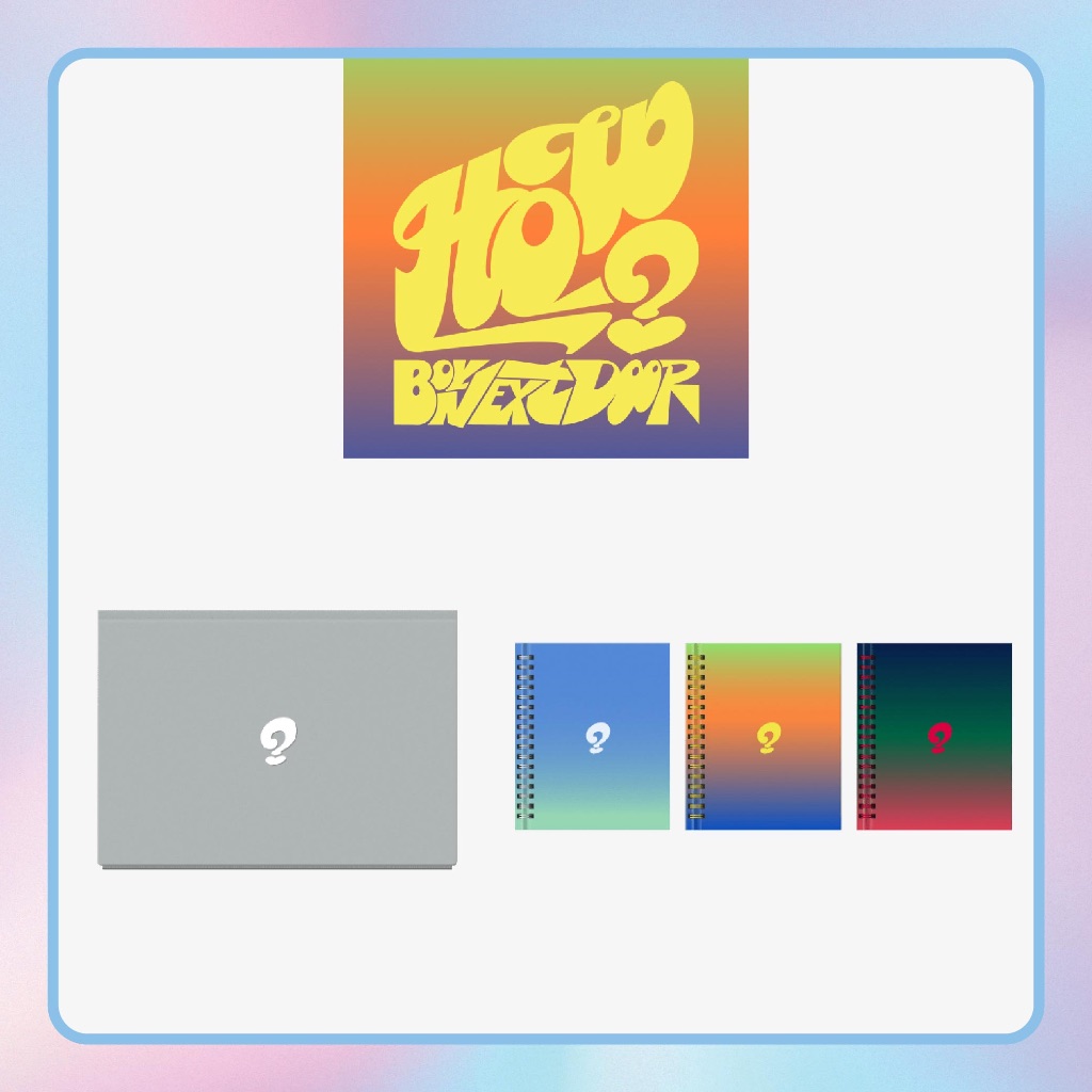Jual BOYNEXTDOOR 2nd EP [HOW?] Album & Sticker Ver. (ORIGINAL WEVERSE) | Shopee Indonesia