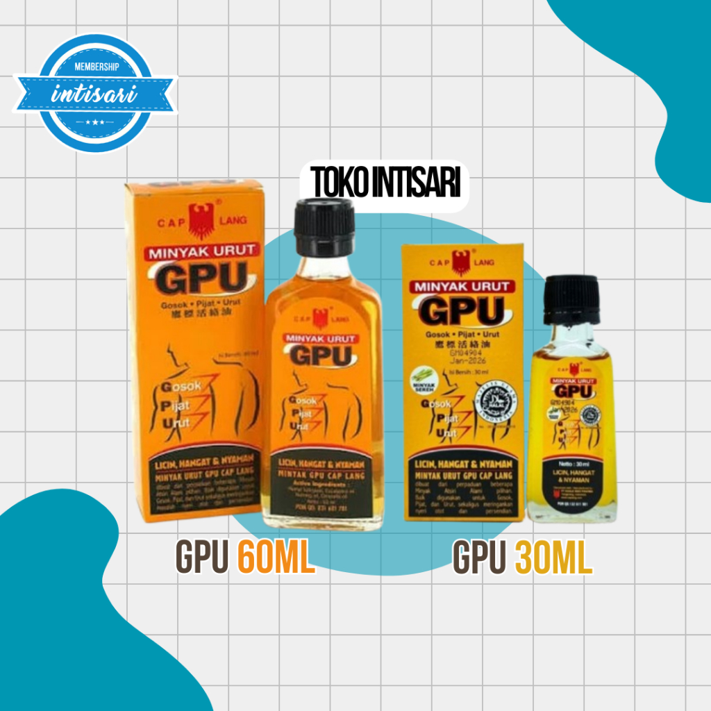 Jual GPU Minyak Gosok Pijat Urut (PCS) | Shopee Indonesia