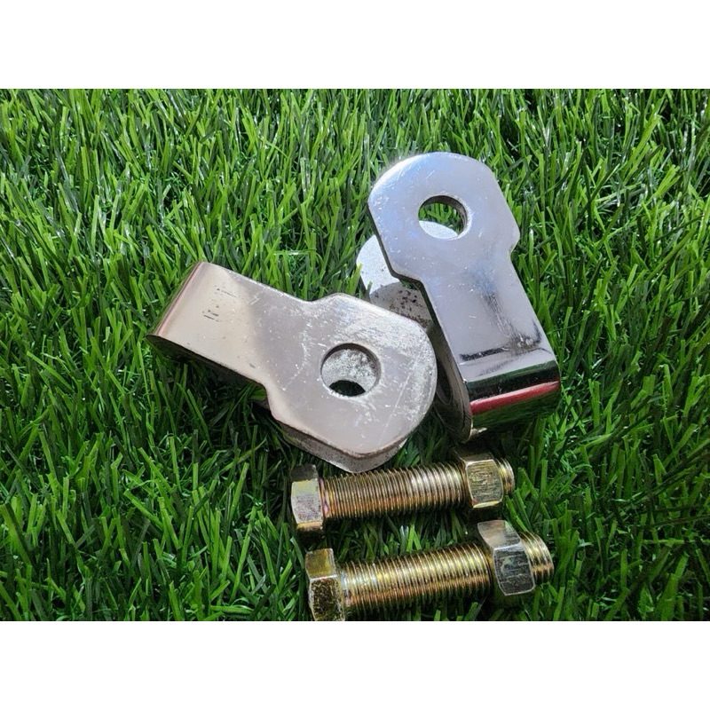 Jual PENINGGI SHOCK SOK + BAUT BESI BEBEK UNIVERSAL CROME KROM | Shopee ...