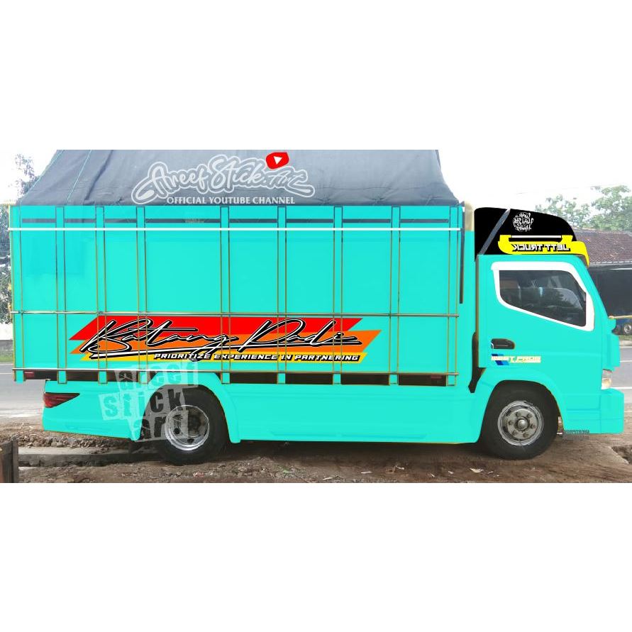 Jual stiker bak truk minimalist bisa ganti nama | Shopee Indonesia
