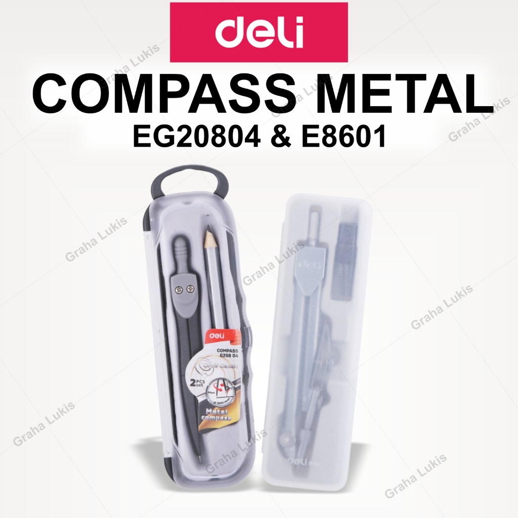 Jual Jangka - Deli Compass EG20804 / 8601 | Shopee Indonesia