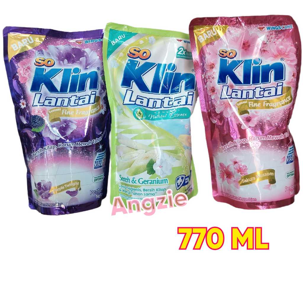 Jual Soklin Lantai Kemasan Pouch 770 ML | Shopee Indonesia