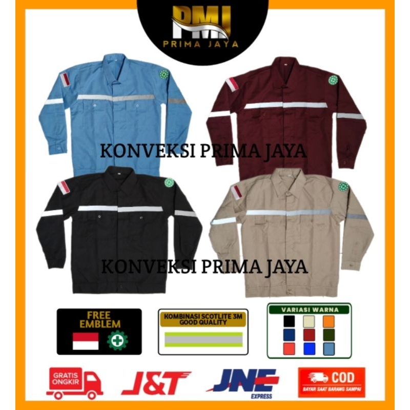 Jual KEMEJA KERJA | KEMEJA WEARPACK | KEMEJA LAPANGAN | KEMEJA PROYEK ...