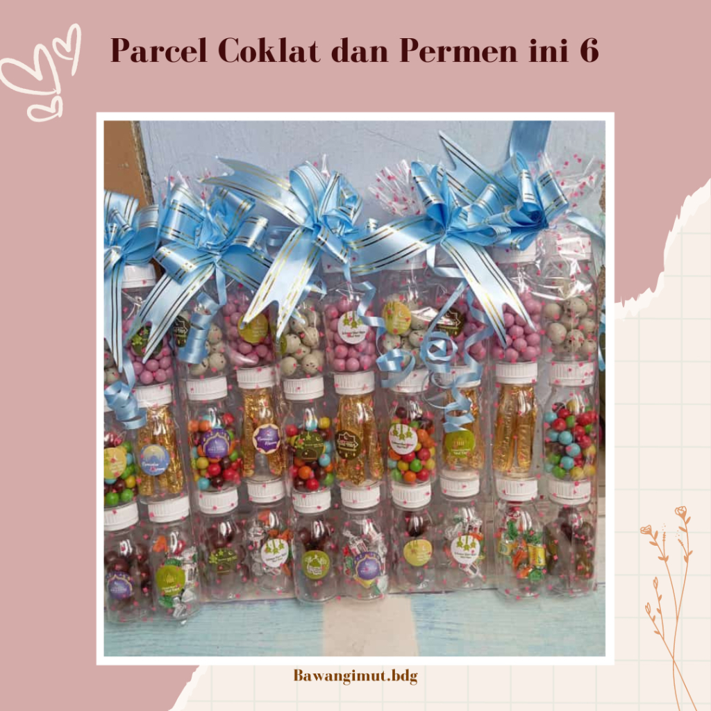 Jual Parcel coklat dan permen isi 6 toples - parcel lebaran - parcel ...