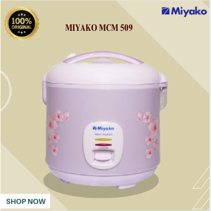 Jual RICE COOKER MIYAKO MCM 509 MAGIC WARMER PLUS/MCM-509/MCM 509 ...