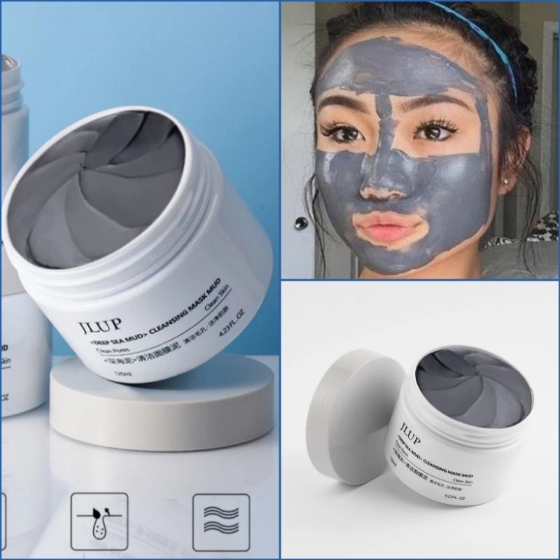 Jual Mud Mask Deep Sea Masker Wajah JLUP Original Cleansing Mask Mud ...