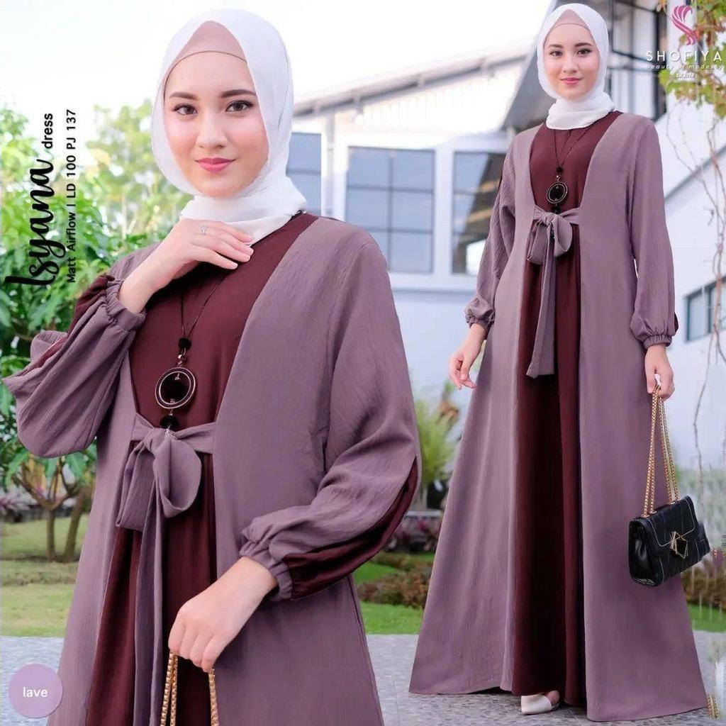 Jual Gmis Long Dres Maxi Wanita Dewasa Terbaru 2024 Pakean Cwek Dreas ...