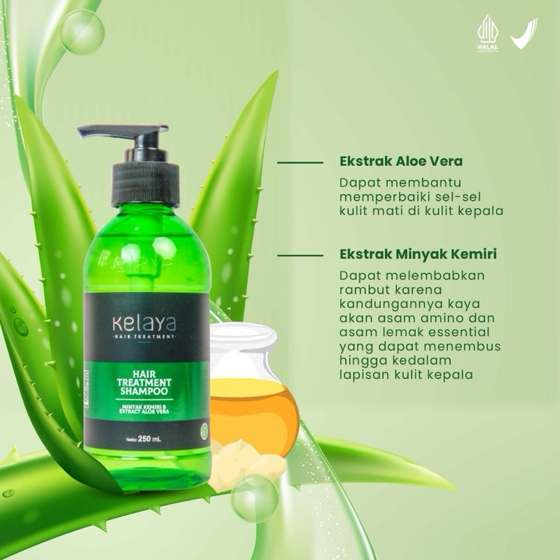 Jual Kelaya Hair Treatment Shampoo 250ml - Treatment Rambut Anti Rontok ...
